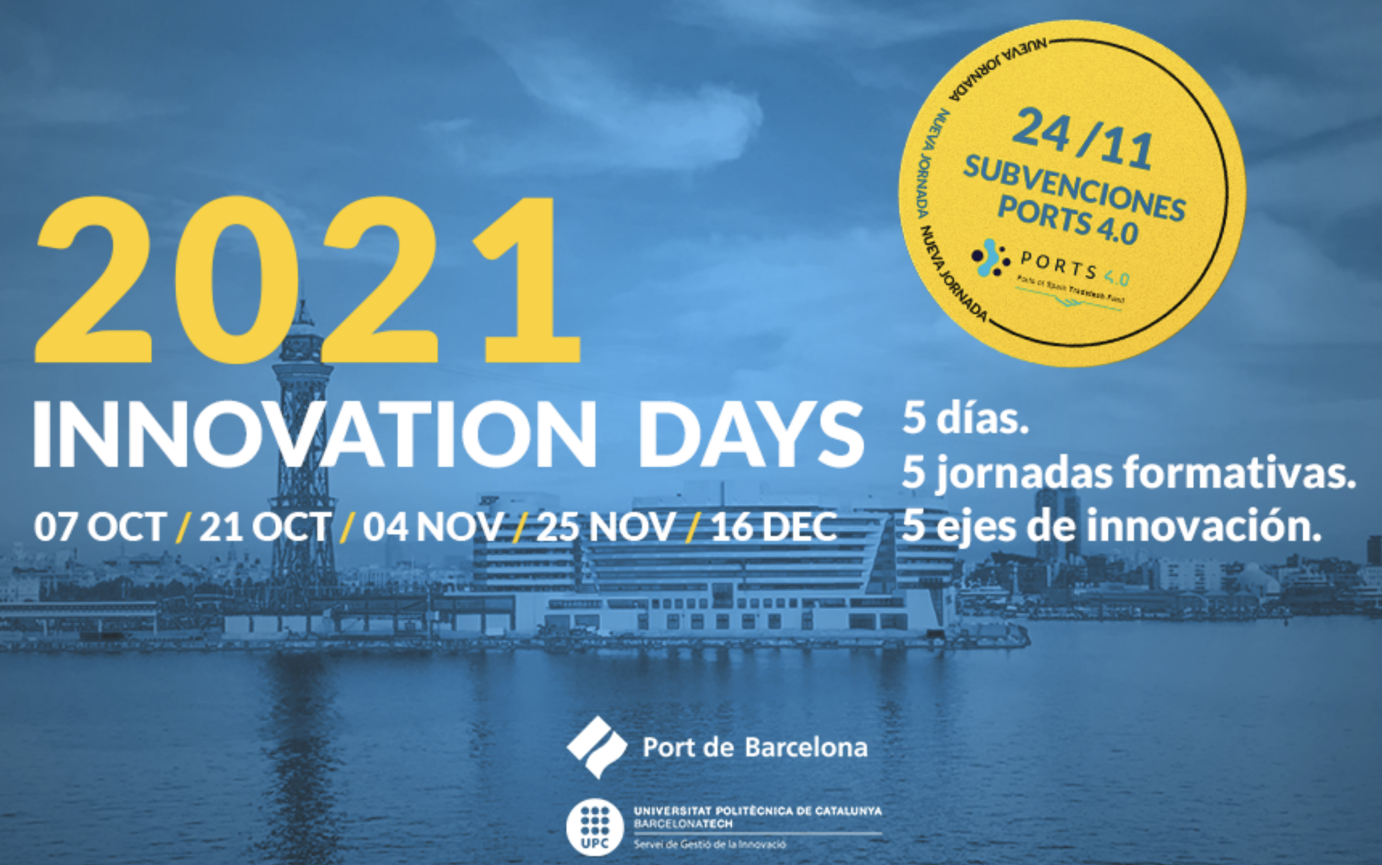Ports 4.0. | Innovation Days 2021 - Tech Barcelona