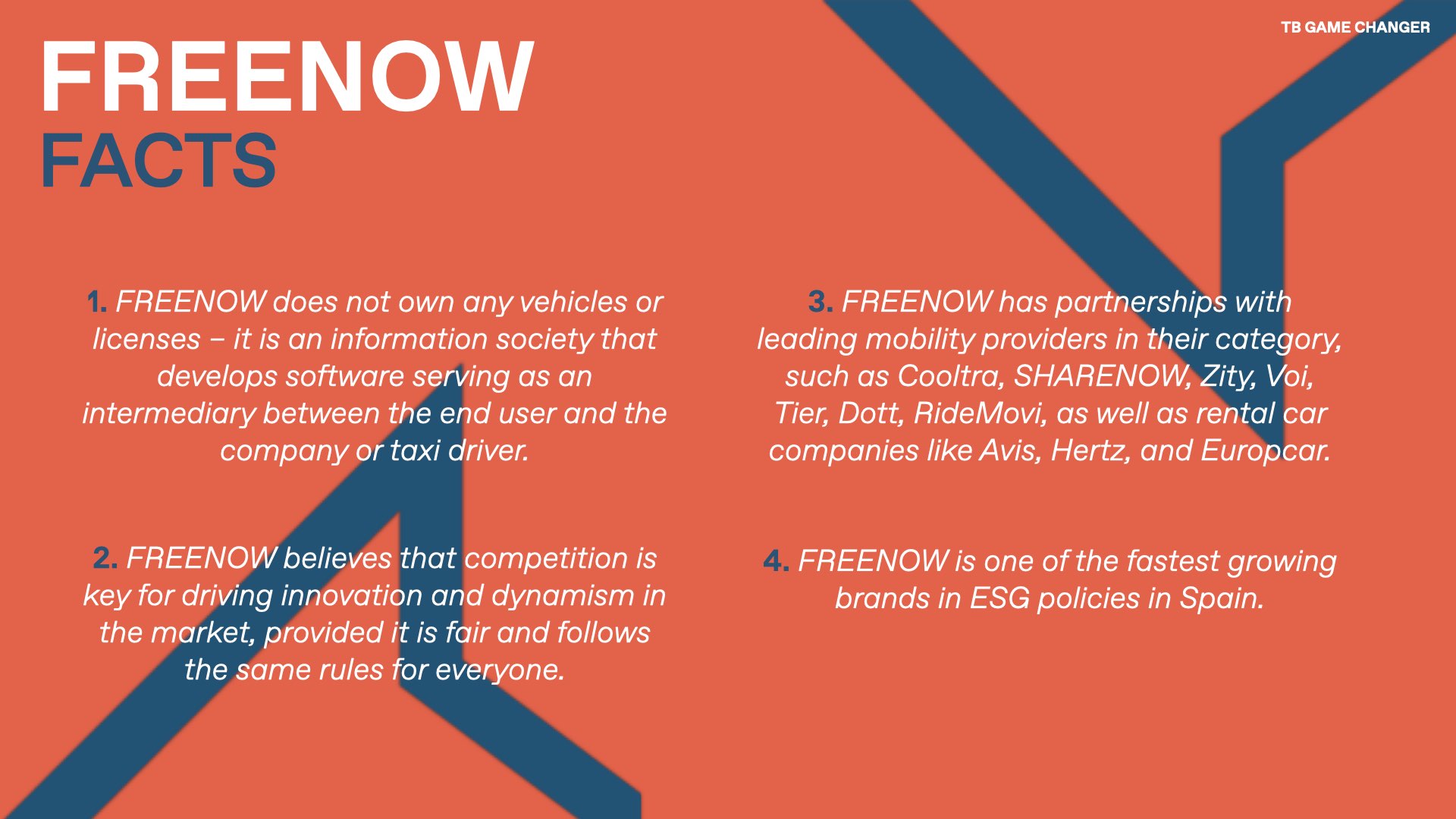 TB Game Changers | FREENOW: Journey Towards a Technological and ...