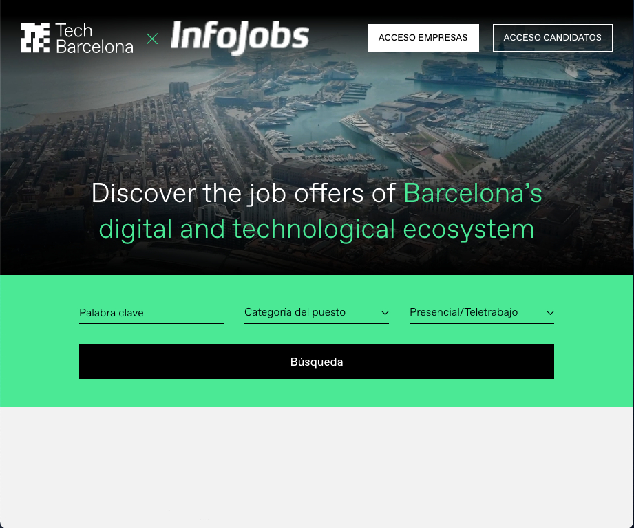 Tech Barcelona i InfoJobs llancen una plataforma per a atraure talent a l'ecosistema - Tech ...