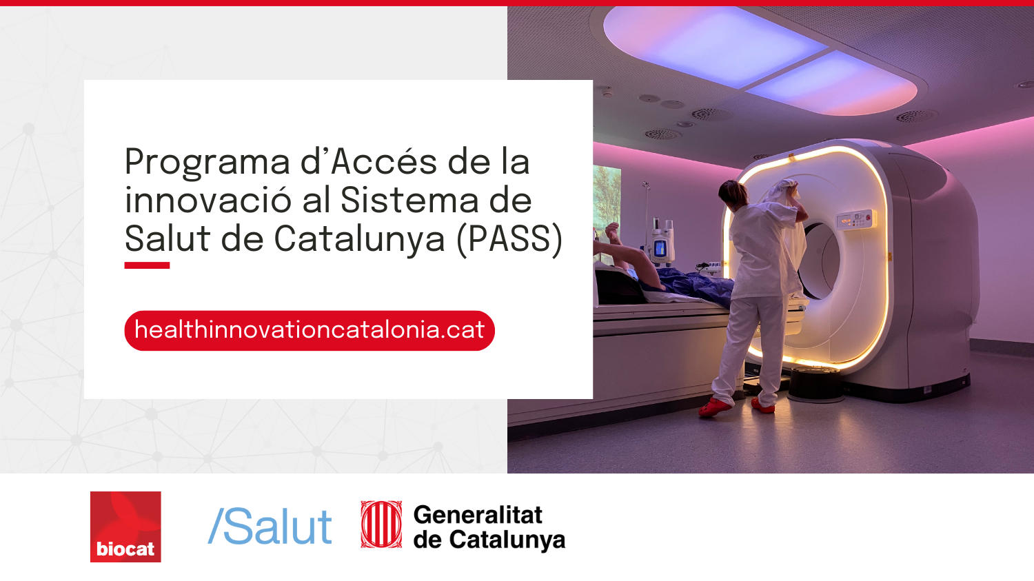 Inscriu-te al Programa d'Accés de la Innovació al Sistema de Salut ...
